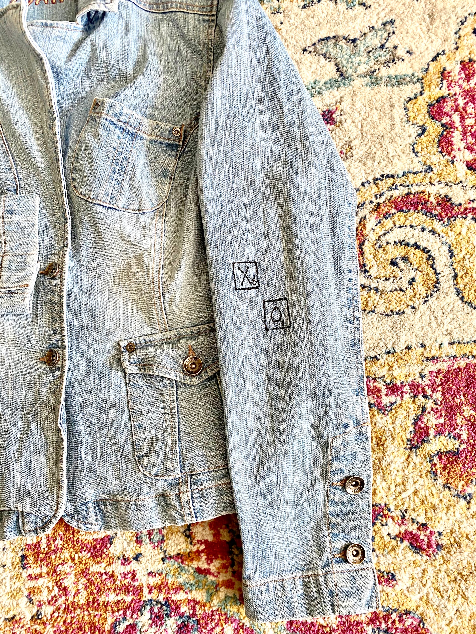 Fire Angel Jean Jacket - MeganKyle